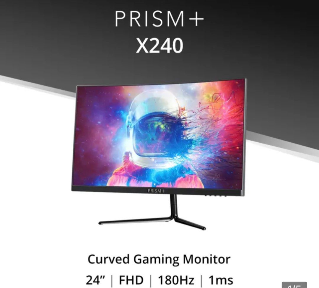 x240 prism monitor 24”, Computers & Tech, Parts & Accessories, Monitor ...