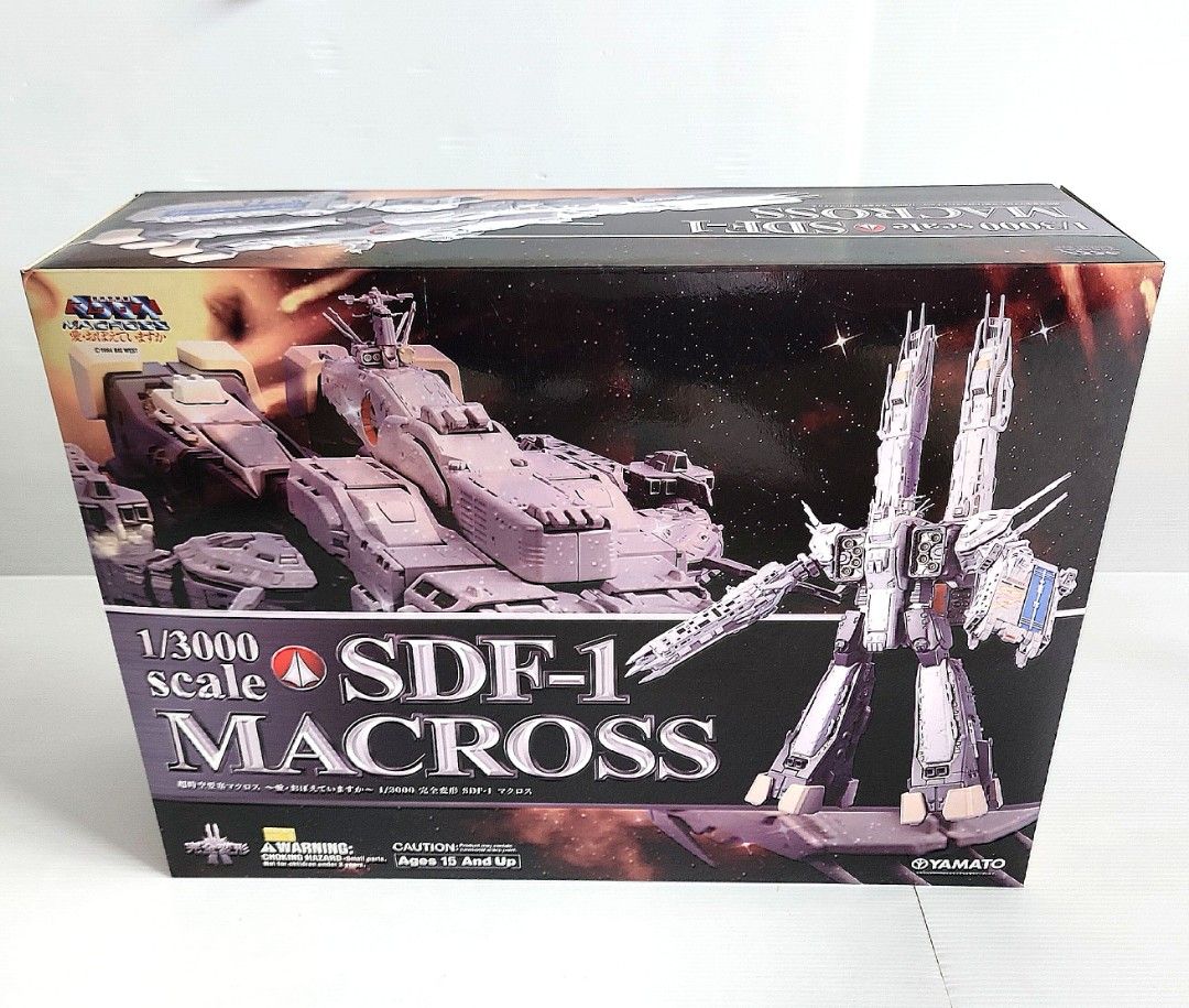Yamato 1/3000 SDF-1 Macross fully transformable (Movie ver.), Hobbies & Toys, Memorabilia ...