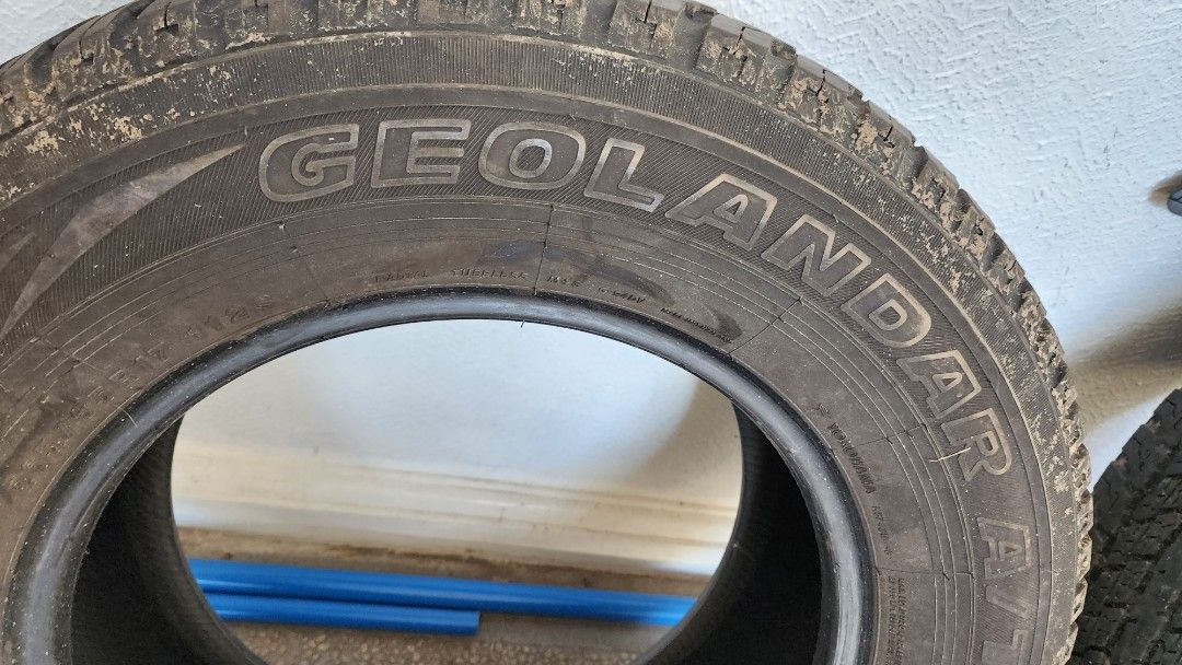 Yokohama geolander 4 pcs 265-65-17 Thailand 2nd hand for hilux,strada ...
