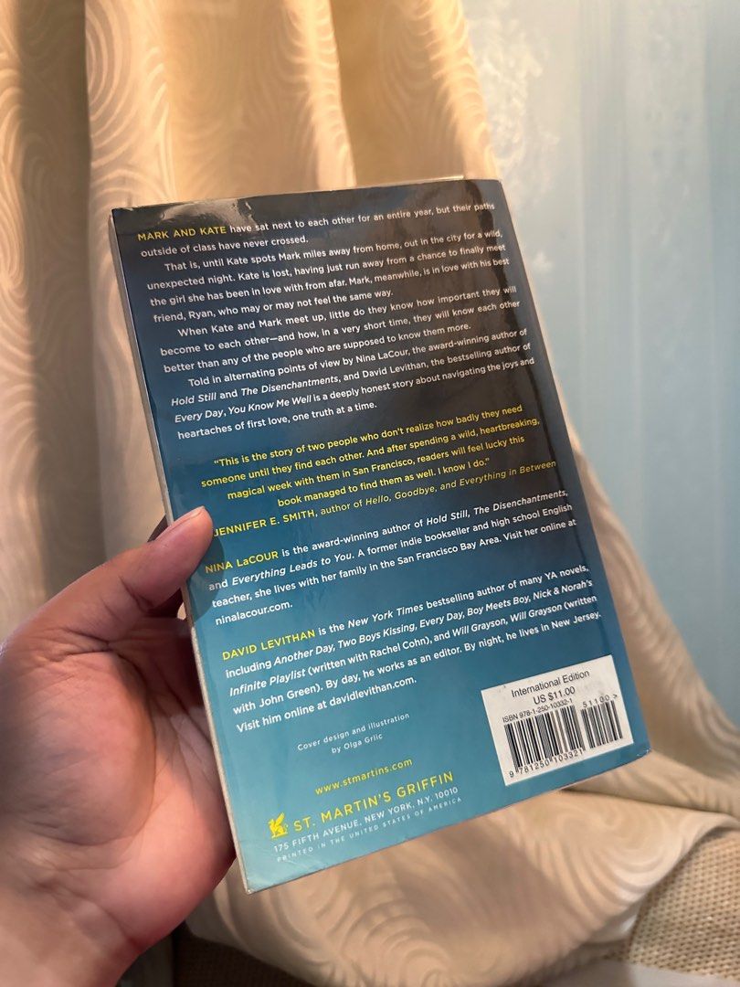 You Know Me Well by Nina Lacour & David Levithan (pre-loved), Hobbies ...