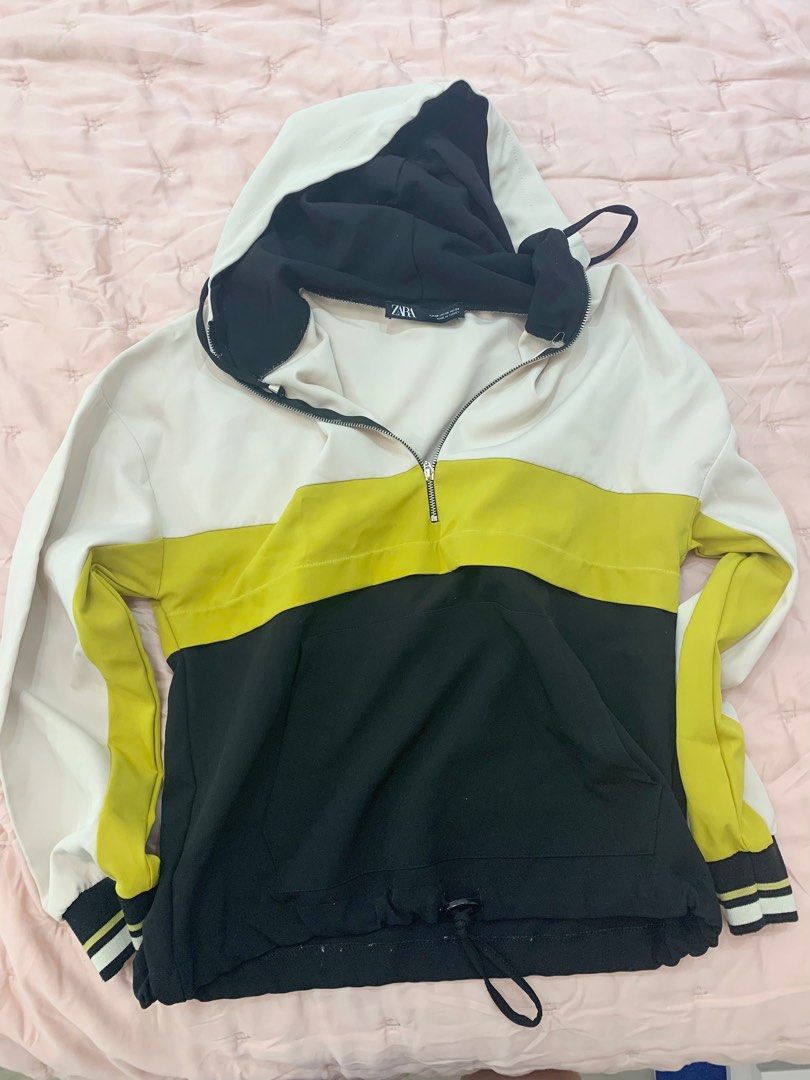 Zara Half Zip Sweater, Women's Fashion, Tops, Longsleeves on Carousell