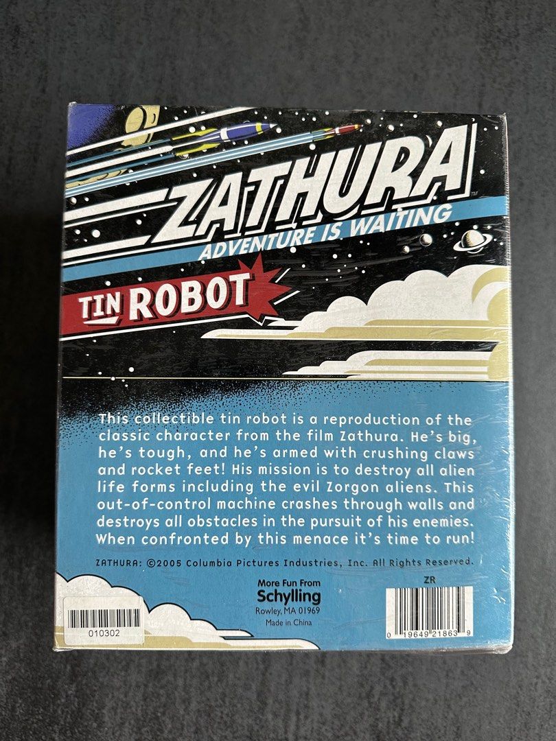 Zathura Tin Robot, Hobbies & Toys, Toys & Games on Carousell