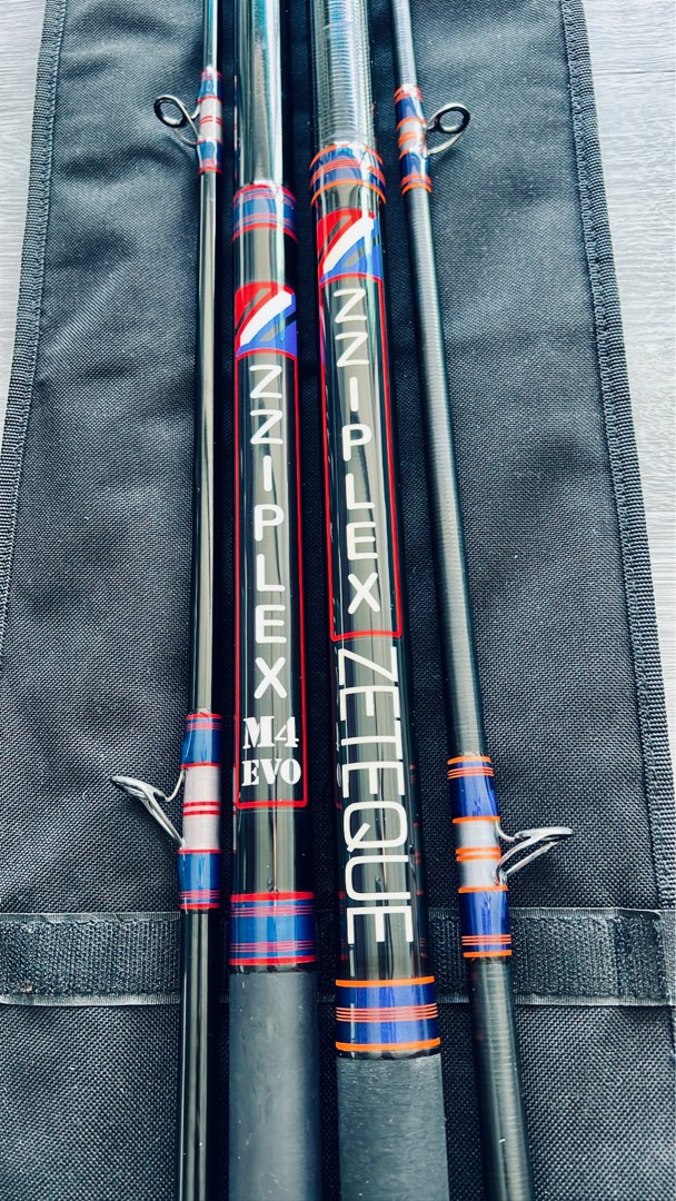 Zziplex Zeteque & M4Evo, Sports Equipment, Fishing on Carousell