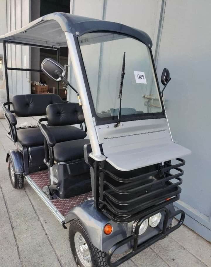 009 golfcar 4 wheels gold ebike, Sports Equipment, Bicycles & Parts ...