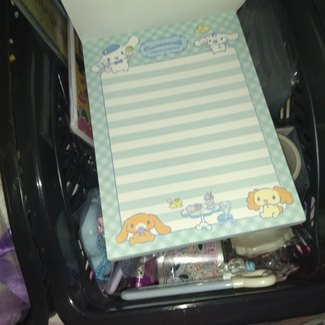 (100sheets) Cinnamoroll Special Notepads, Hobbies & Toys, Stationary ...