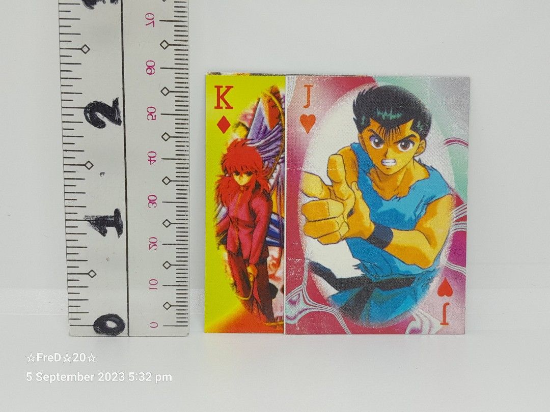 1990s Ghost Fighter D'Best Black Jack Half Size Teks (2pcs), Hobbies ...