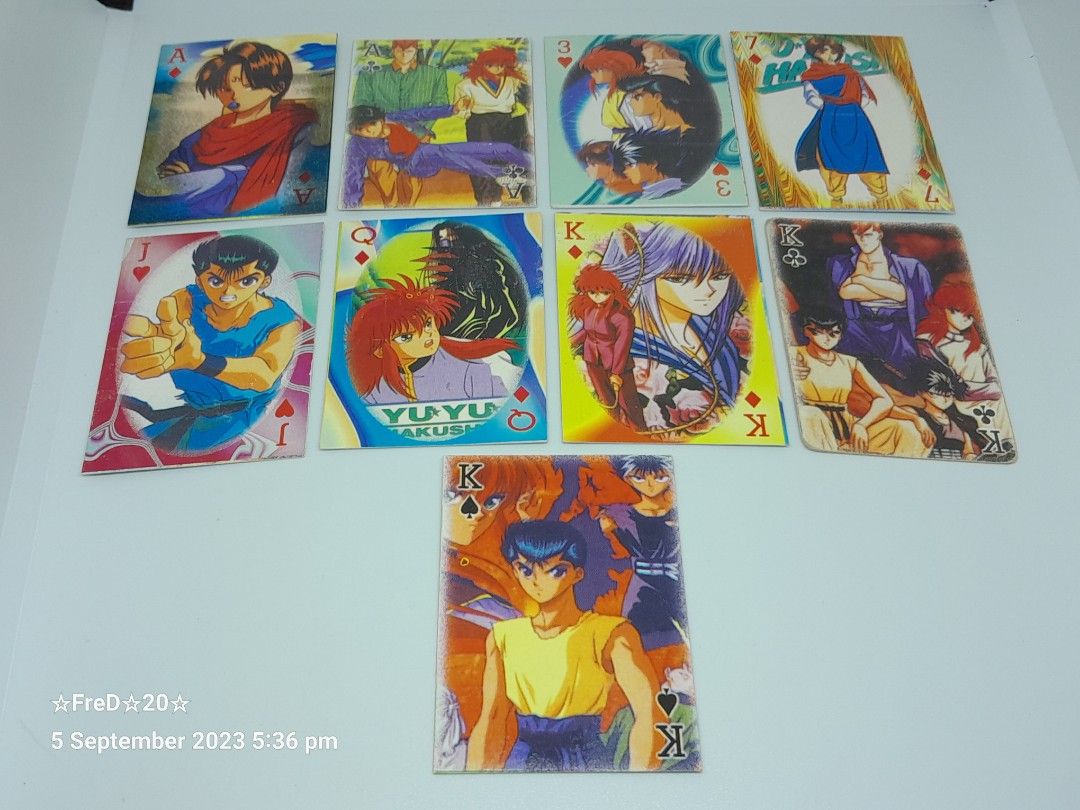 1990s Ghost Fighter D'Best Black Jack Half Size Teks (9pcs), Hobbies ...