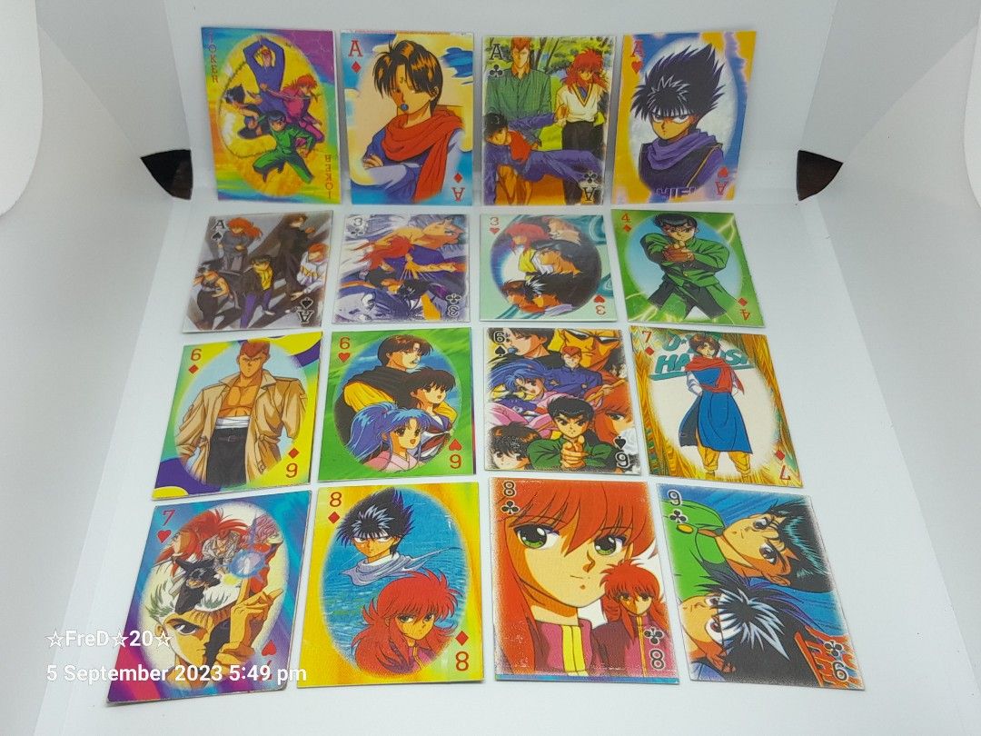 1990s Ghost Fighter D'Best Black Jack Half Size Teks (31pcs), Hobbies ...