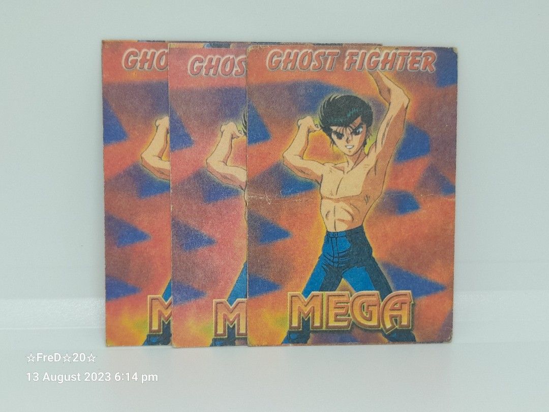 1990s Ghost Fighter Mega Half Size Teks (3pcs), Hobbies & Toys ...