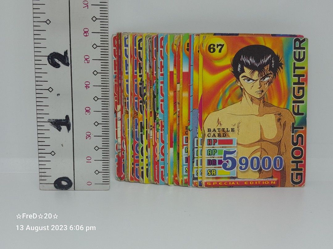 1990s Ghost Fighter Special Edition Half Size Teks (23pcs), Hobbies ...