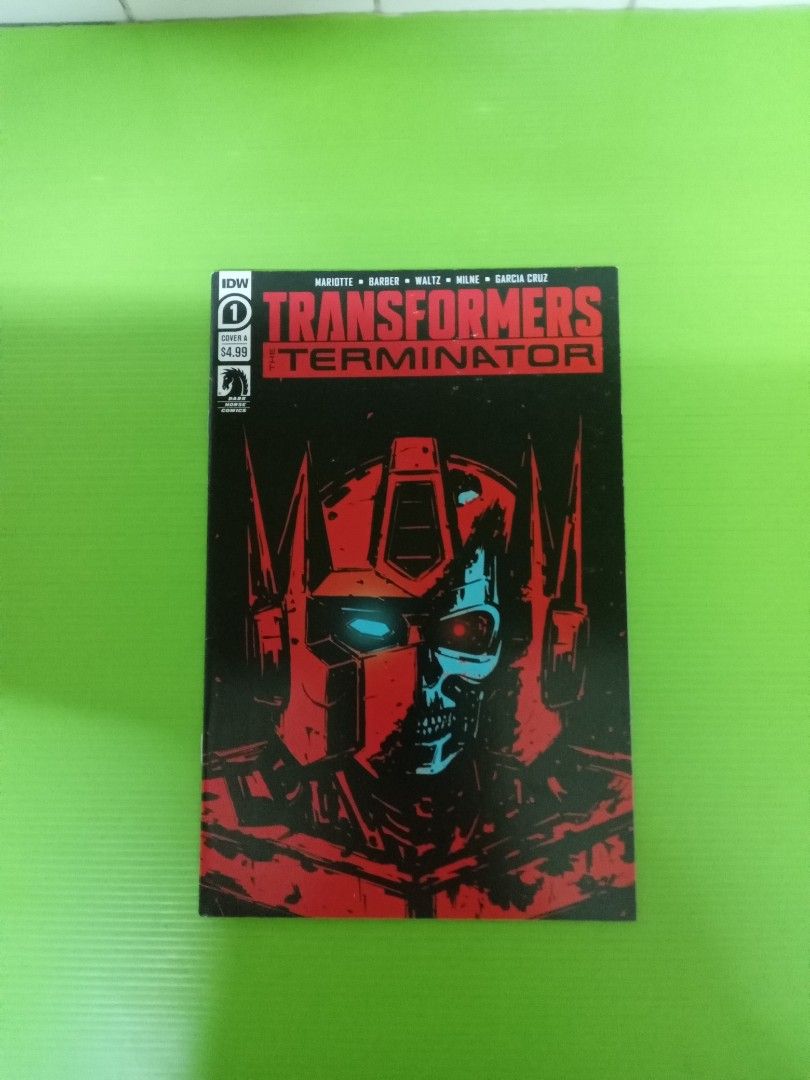 1st issue ! Transformer Vs Terminator #1 ( Gavin Fullerton - Cover Art ...