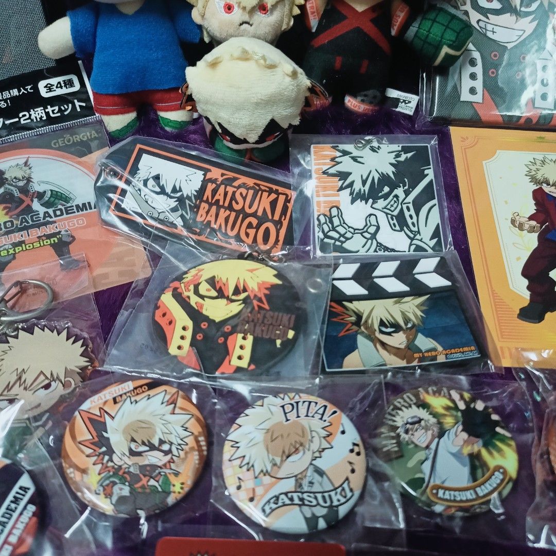 23pcs My Hero Academi Katsuki Bakugo Set, Hobbies & Toys, Memorabilia ...