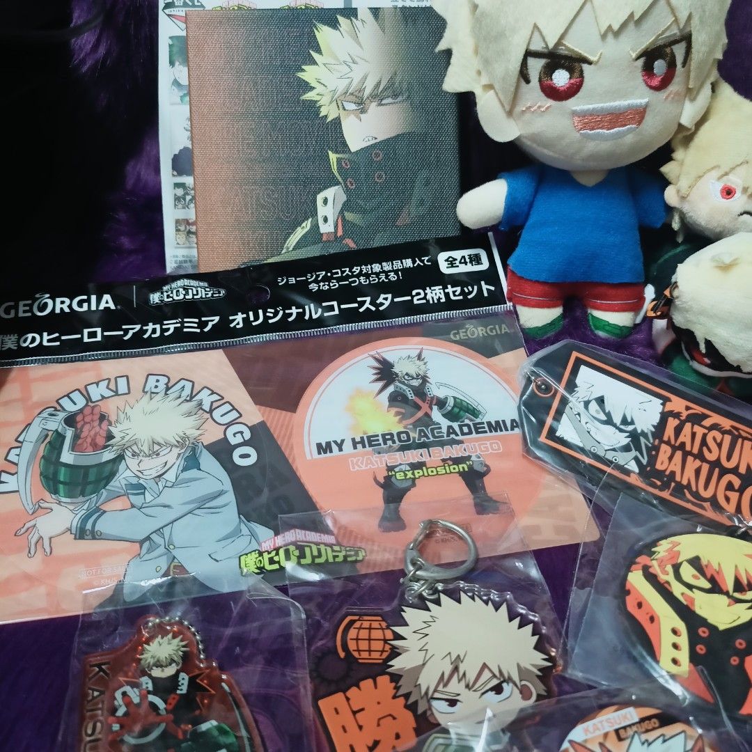23pcs My Hero Academi Katsuki Bakugo Set, Hobbies & Toys, Memorabilia ...