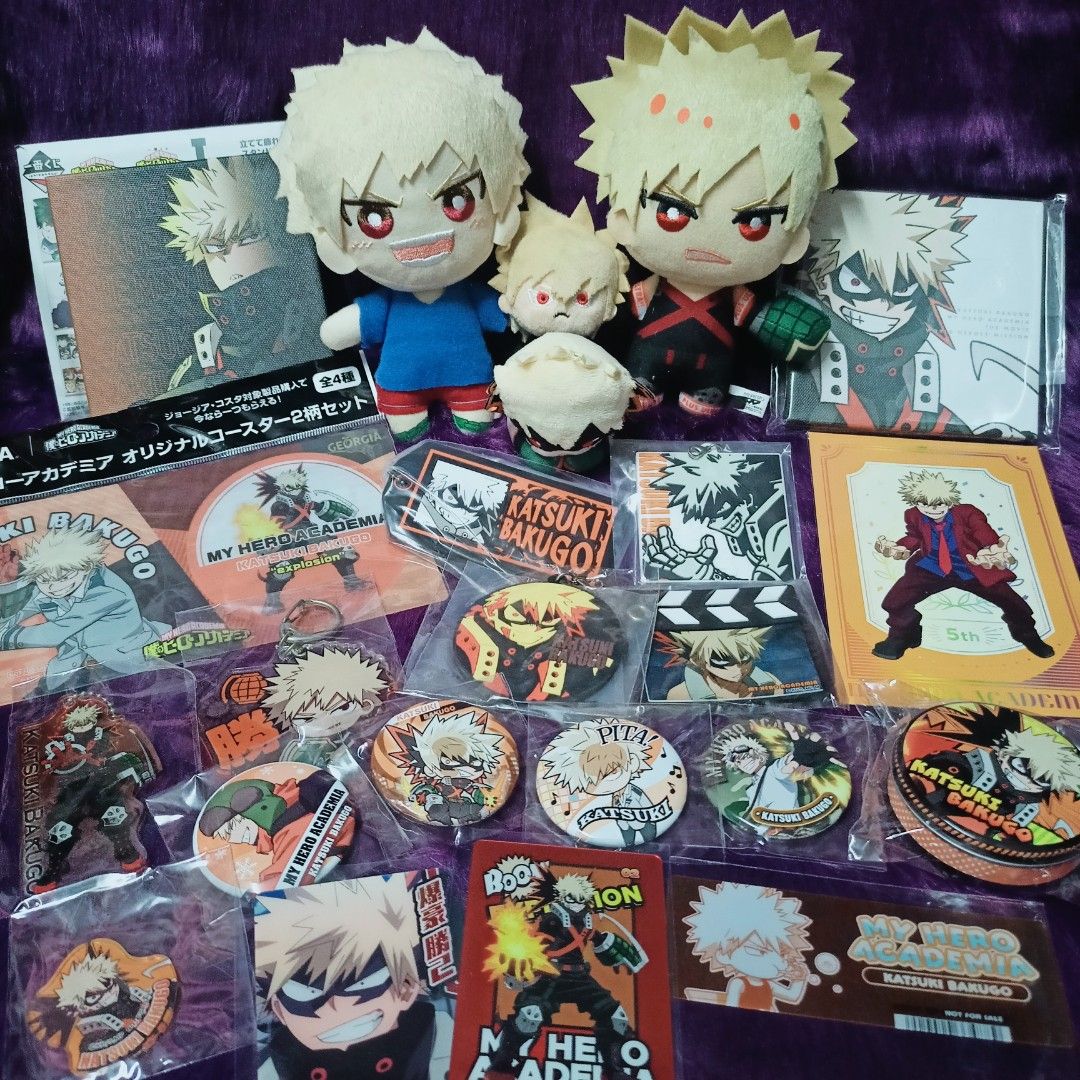 23pcs My Hero Academi Katsuki Bakugo Set, Hobbies & Toys, Memorabilia ...