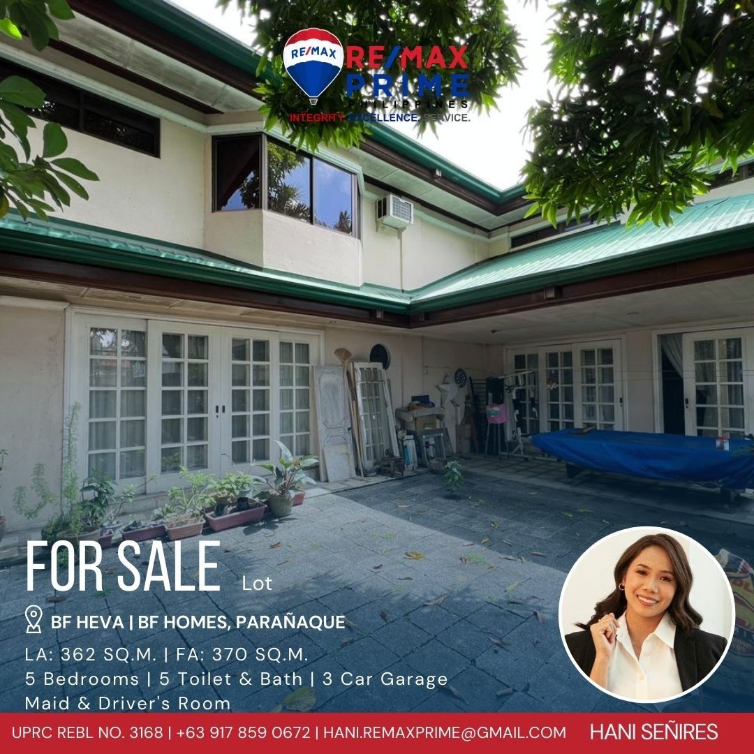 2 Storey House & Lot For Sale with Garden in BF HEVA BF Homes Paranaque ...