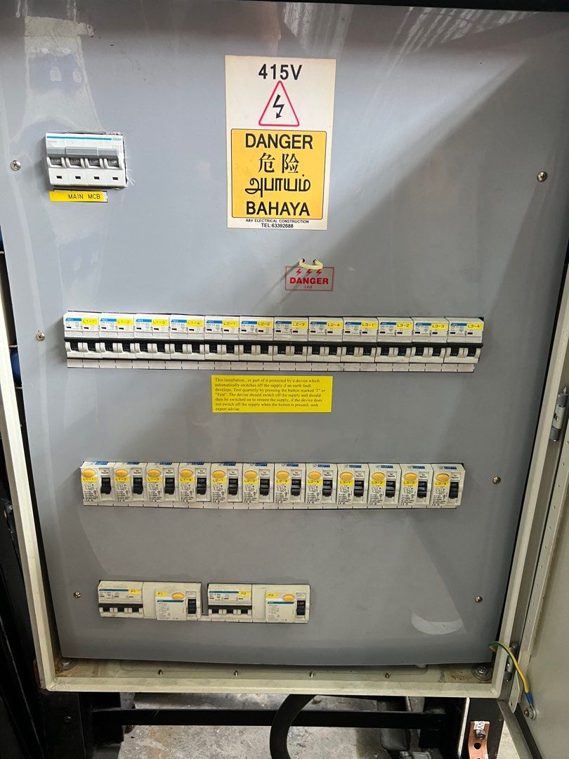 63amp temporary DB for sale, Furniture & Home Living, Home Improvement ...