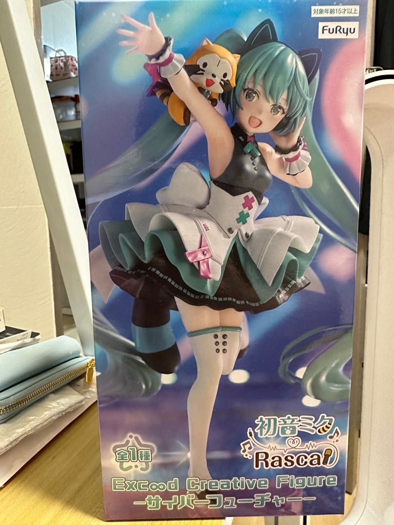 日版 初音未來 Hatsune Miku x Rascal Exceed Creative Cyber Future ver. Figure ...