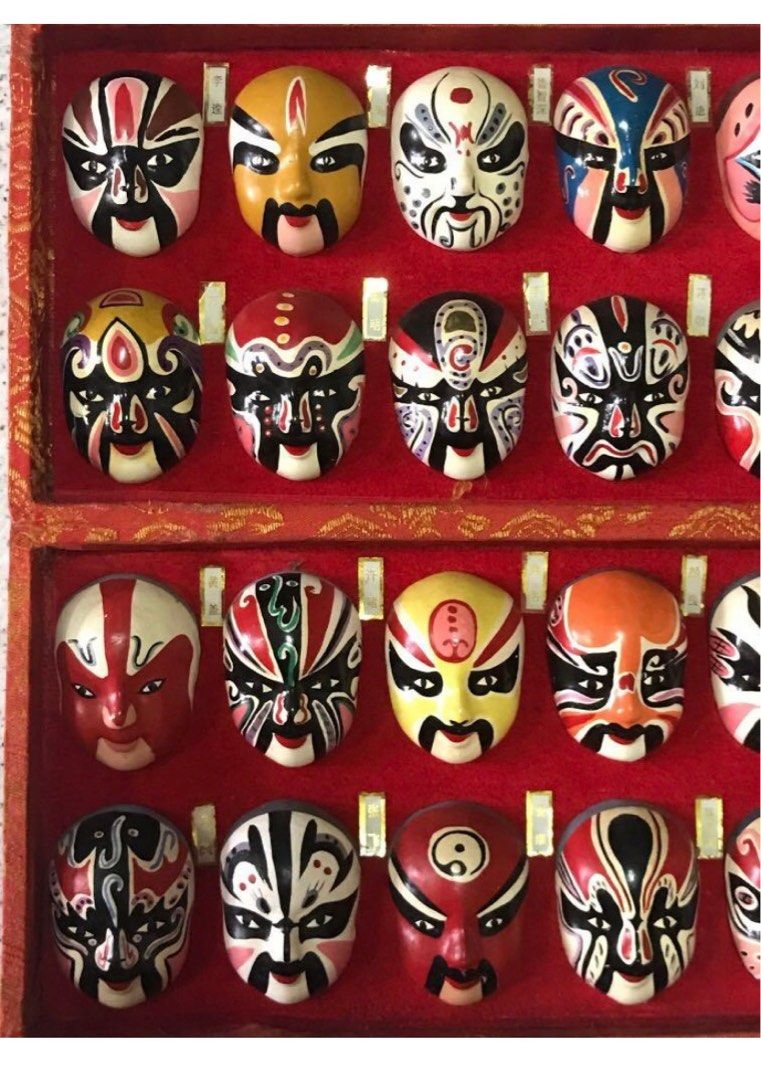 中国京剧脸谱 China Beijing Opera Types of Facial Makeup In Operas 32 ...