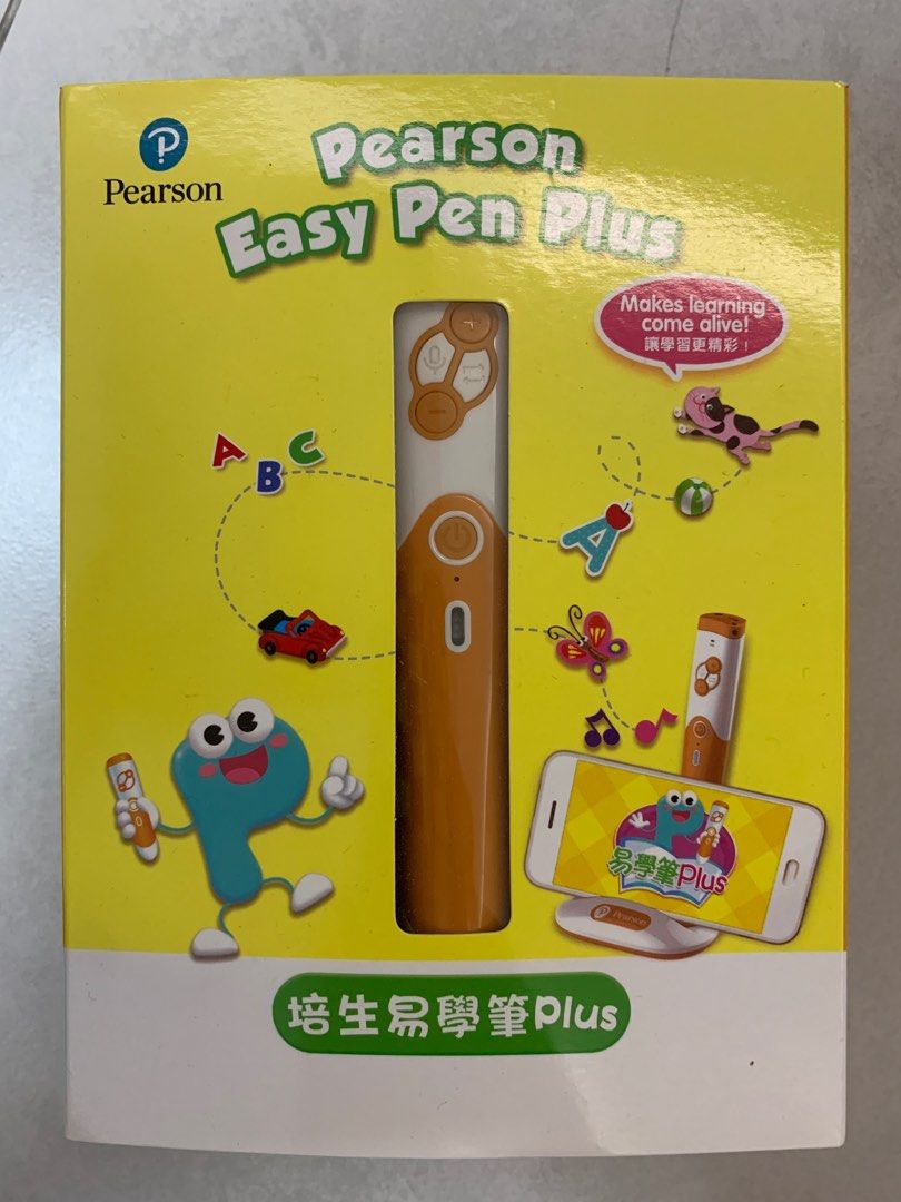 點讀筆 易學筆easy pen plus 朗文 培生 longman pearson 英文書 幼稚園幼兒教科書 故事書, 興趣及遊戲, 書本 & 文具, 教科書 - Carousell