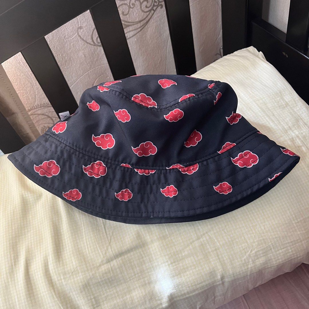 Naruto Akatsuki Cloud Bucket Hat, Men's Fashion, Watches & Accessories ...