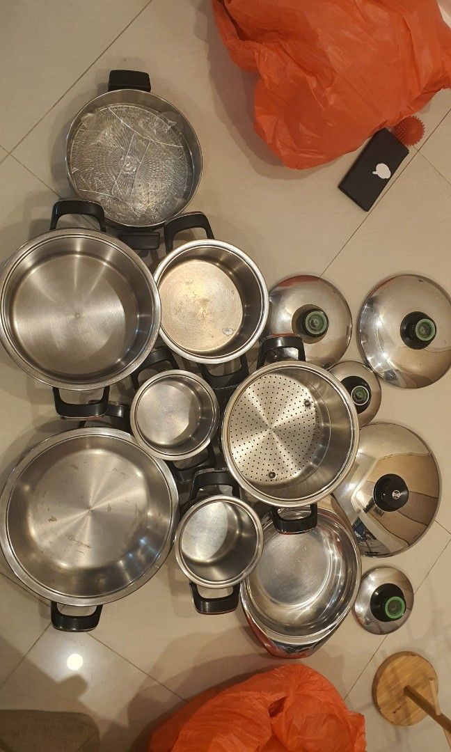 AMC Pots, Furniture & Home Living, Kitchenware & Tableware, Cookware ...