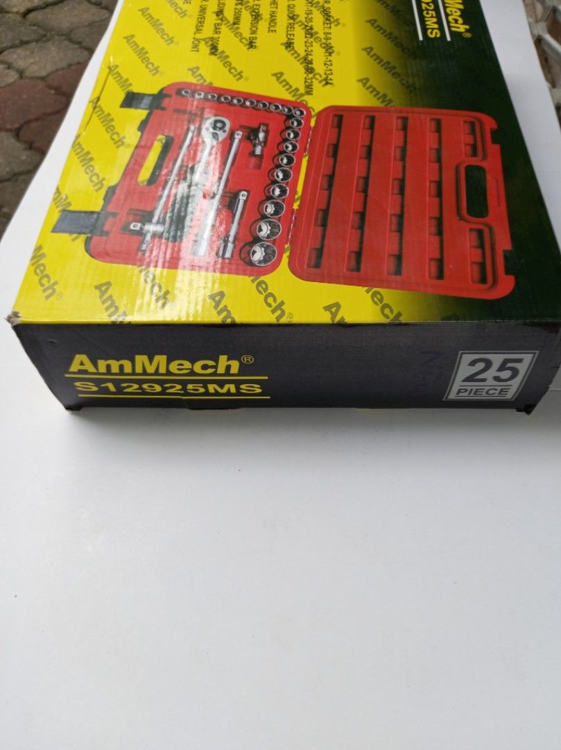 AmMech Socket Spanner Set, Car Accessories, Accessories on Carousell