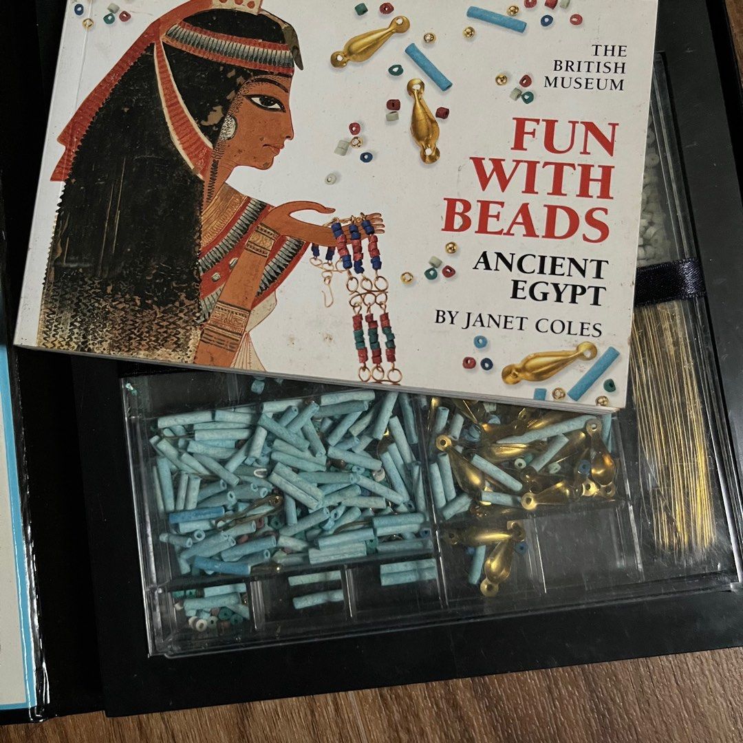 Ancient Egypt Fun with beads kit with beads and bok, Hobbies & Toys ...