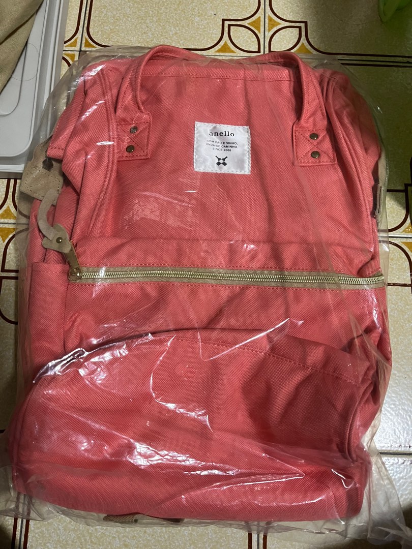 Anello pink Backpack, Women's Fashion, Bags & Wallets, Backpacks on ...