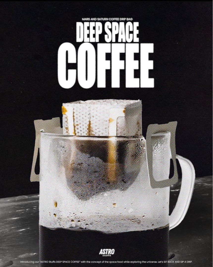 Astrostuffs Deep Space Drip Coffee (100% roasted coffee drip bag ...