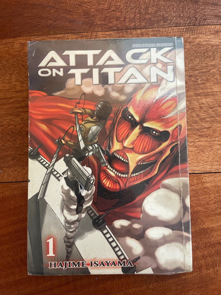 Attack on titan vol 1 ph edition, Hobbies & Toys, Books & Magazines ...