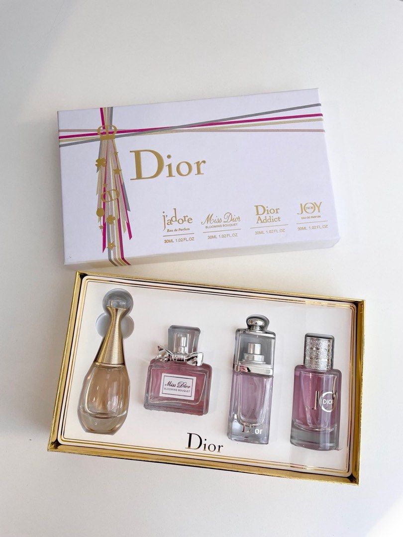 DIOR CHRISTMAS 4IN1 SET, Beauty & Personal Care, Fragrance & Deodorants ...