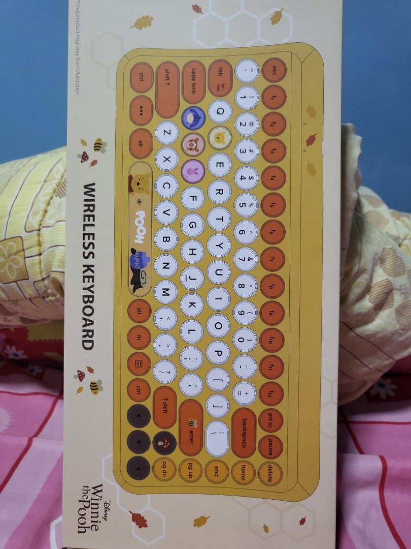 Authentic Disney - Winnie the Pooh - Wireless keyboard, Computers ...