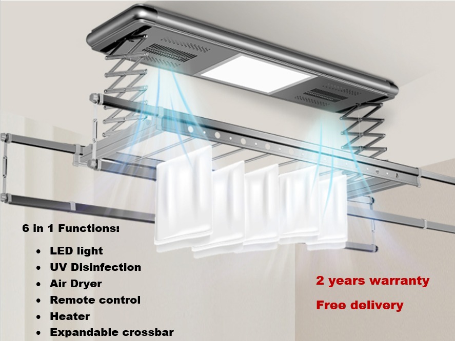 Automated Clothes Drying Rack/Intelligent electric clothes hanger ...