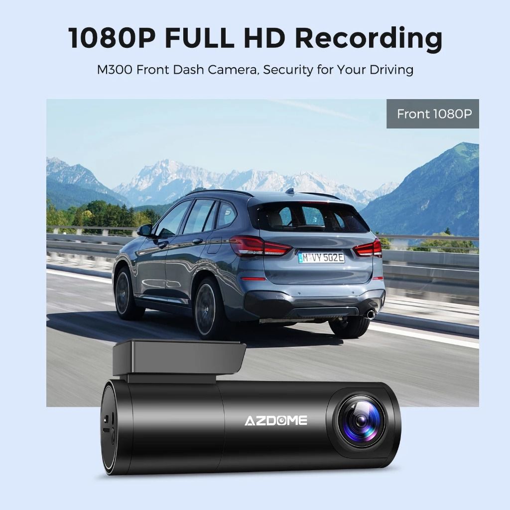 AZDOME Dashcam M300, Furniture & Home Living, Security & Locks ...