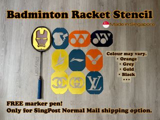 Playlah "The Sopa" Badminton Shuttlecock Sweeper (Made in SG), Sports ...