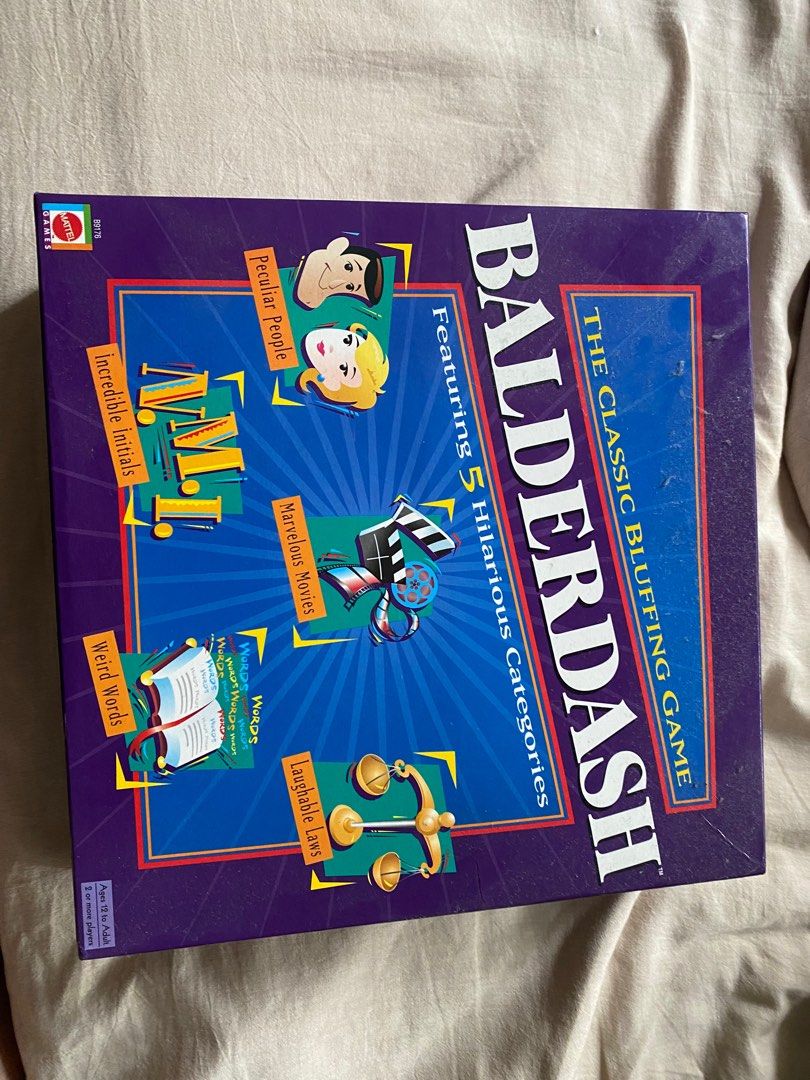 Balderdash board game, Hobbies & Toys, Toys & Games on Carousell