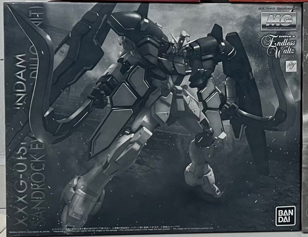 BANDAI: MG 1/100 Gundam Deathscythe EW Roussette Unit & Sandrock EW ...