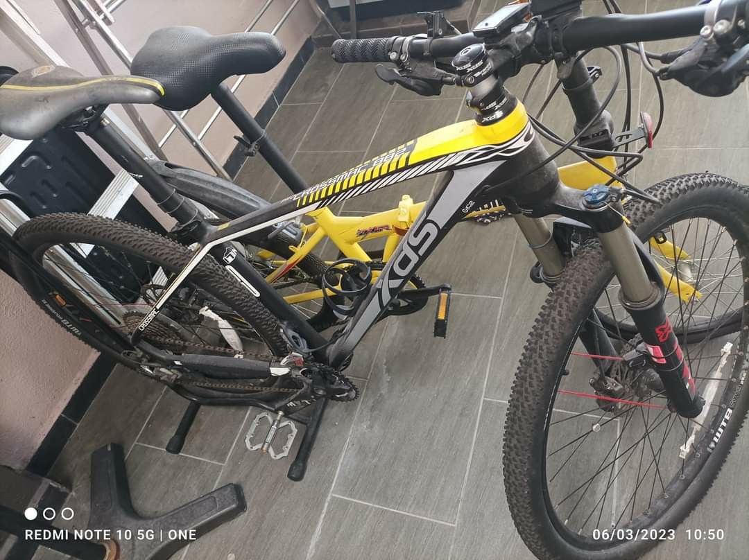 Basikal racing mountain bike jenama SDX, Sports Equipment, Bicycles ...