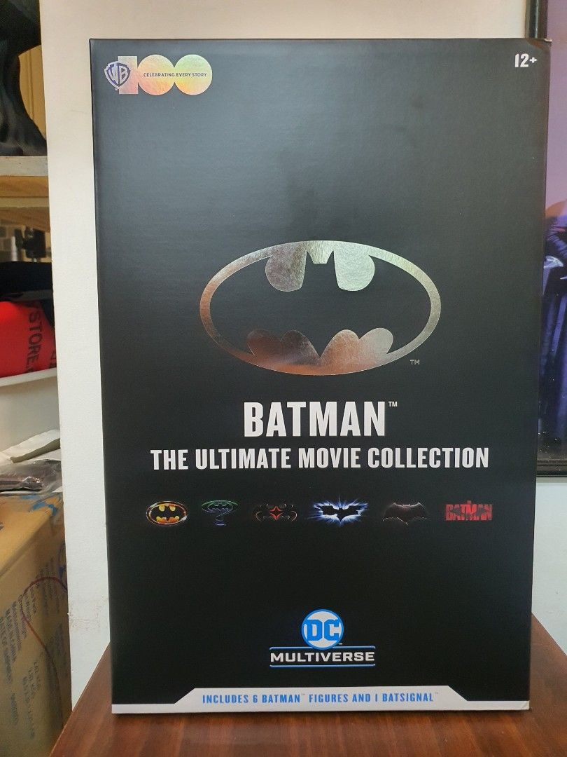 Batman The Ultimate Movie Collection (WB 100 DC Multiverse) 6-Pack ...