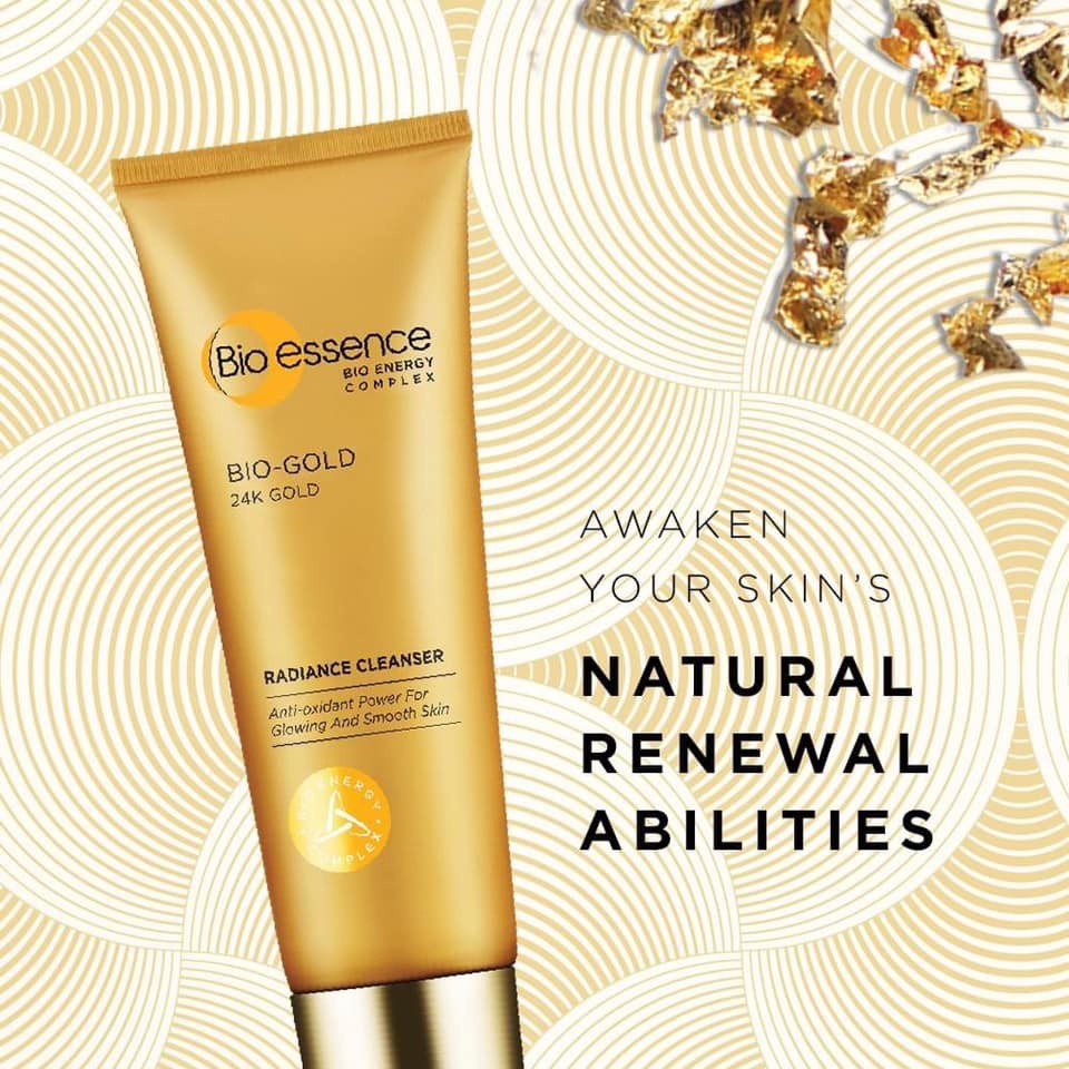 Bio Essence 24K Gold Radiance Facial Cleanser, Beauty & Personal Care ...