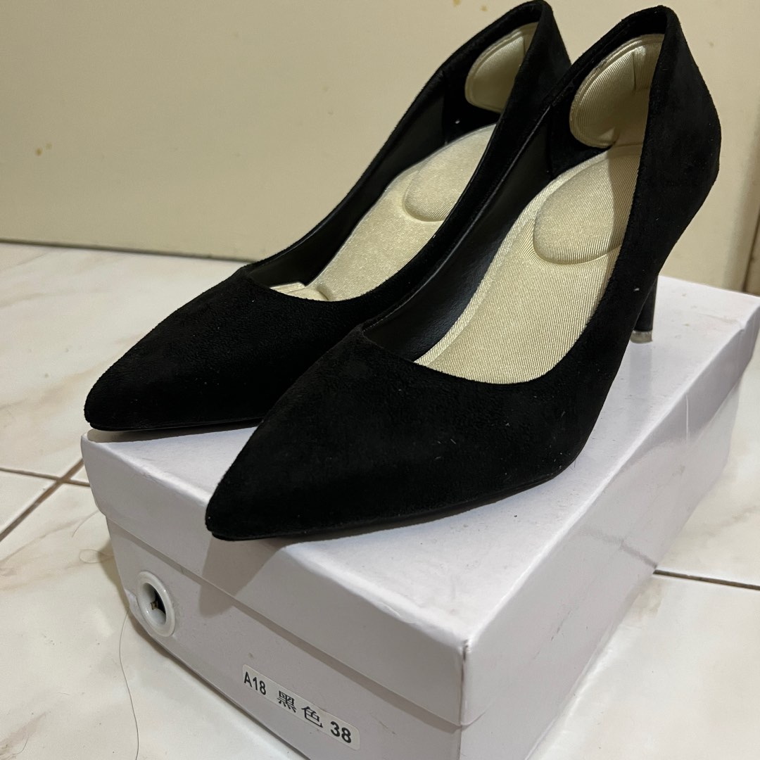 Black Pumps (for office or graduation), Women's Fashion, Footwear ...