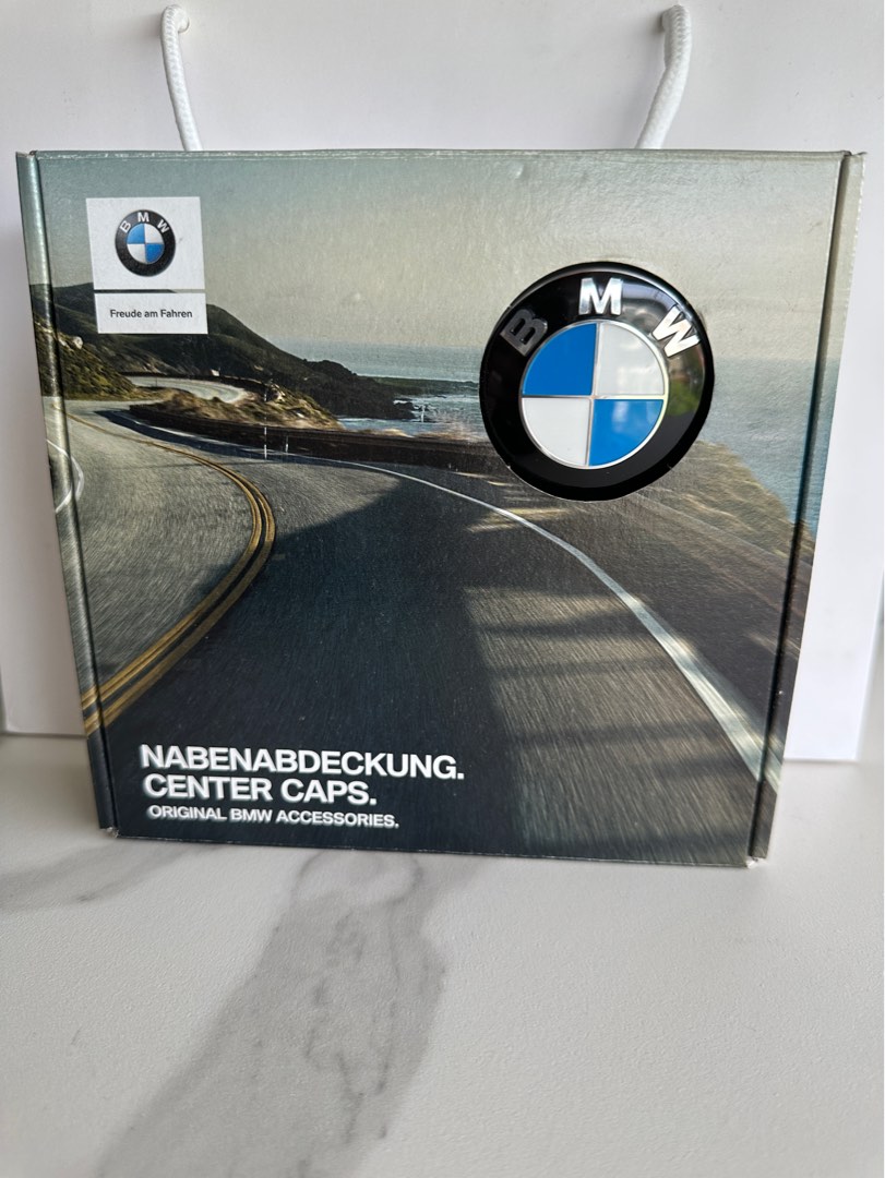 BMW floating hub caps, Car Accessories, Tyres & Rims on Carousell