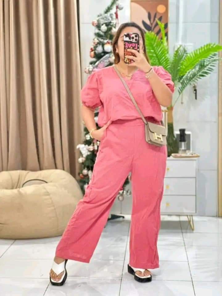 BOBBIE SQUAREPANTS COORDS, Women's Fashion, Dresses & Sets, Sets or ...