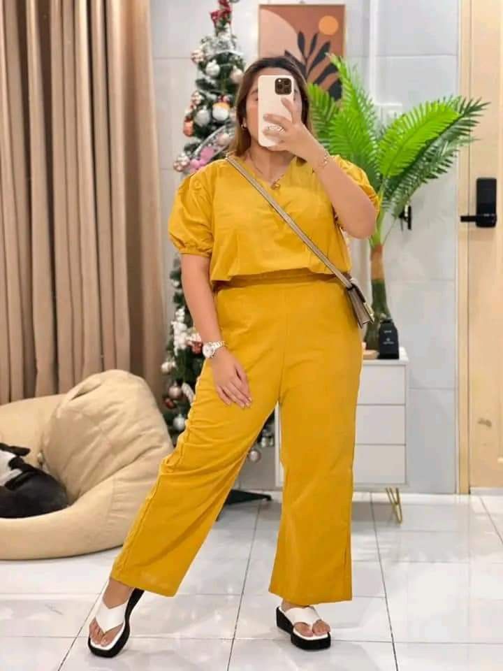 BOBBIE SQUAREPANTS COORDS, Women's Fashion, Dresses & Sets, Sets or ...