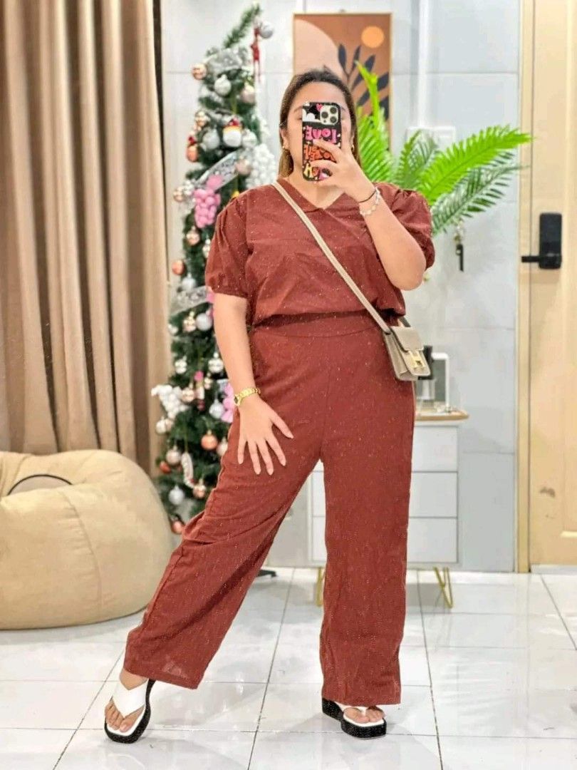 BOBBIE SQUAREPANTS COORDS, Women's Fashion, Dresses & Sets, Sets or ...