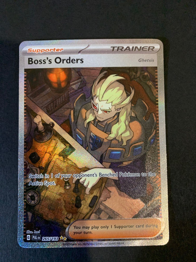 Boss order full art SIR, Hobbies & Toys, Toys & Games on Carousell