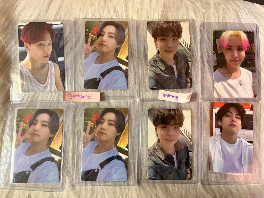 BTS Butter PC POB cream peaches jungkook v suga jimin jhope jin rm ...
