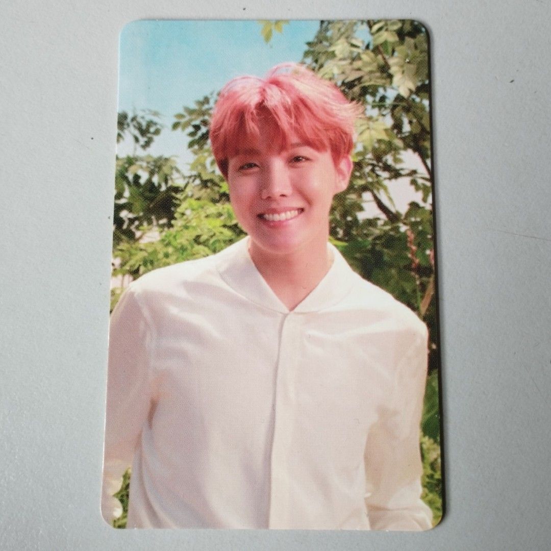 BTS official j-hope photocard love yourself LY her O ver, Hobbies ...