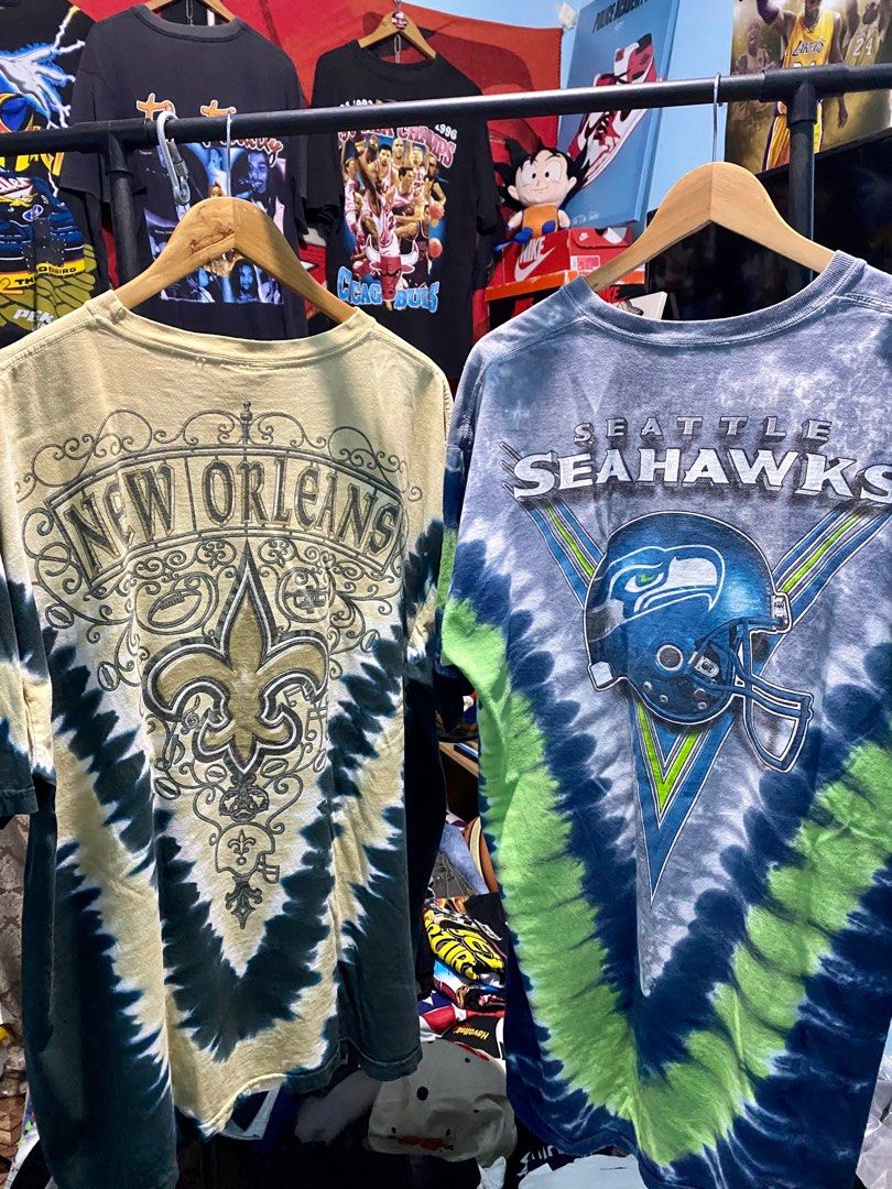 Bundle NFL Vortex Seahawks and Saints, Men's Fashion, Tops & Sets ...