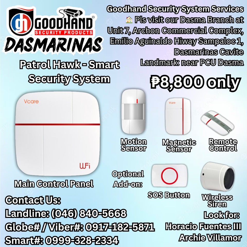 Burglar Alarm Smart Security System, Furniture & Home Living, Security ...